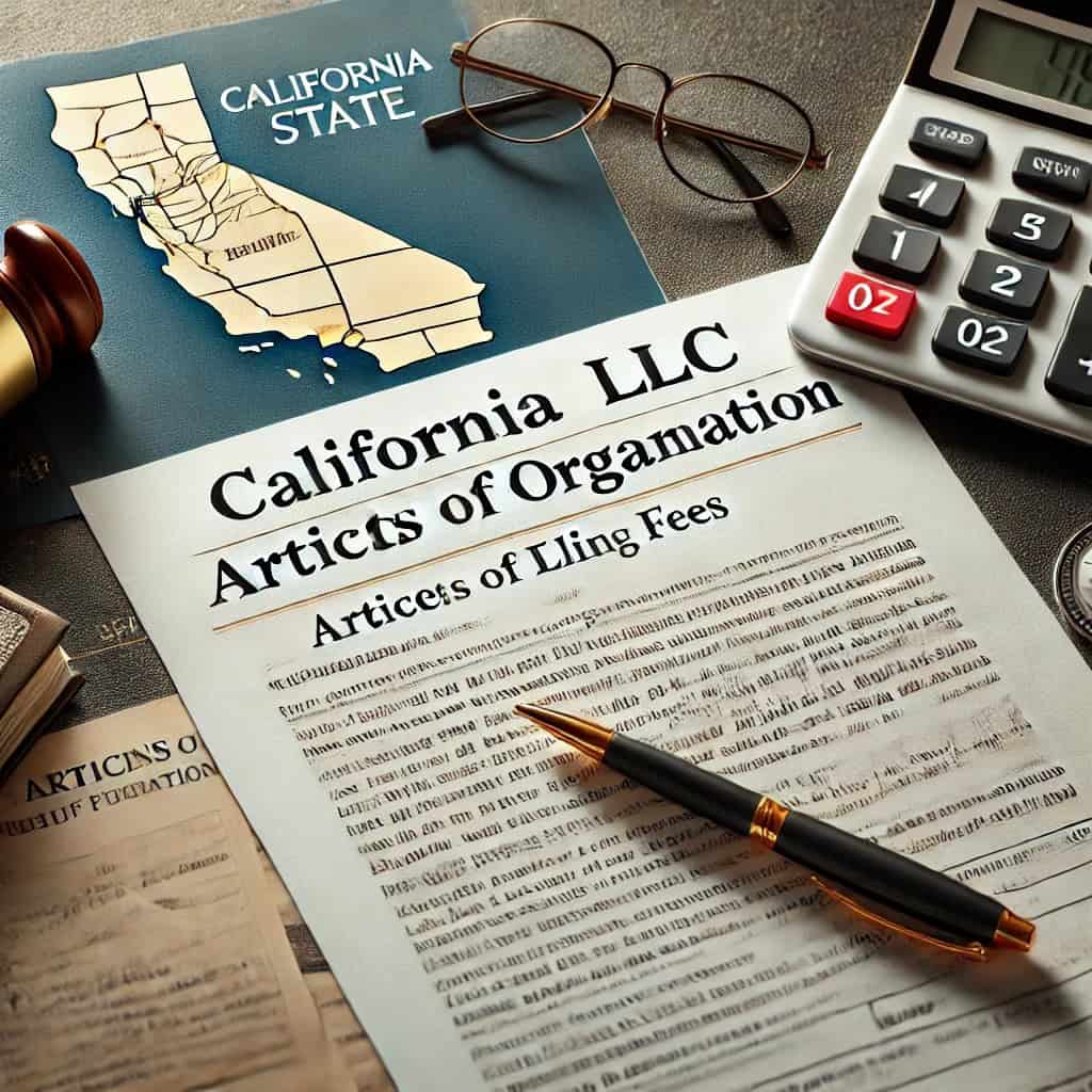 California LLC Filing Fee In 2025 - BusinessRocket